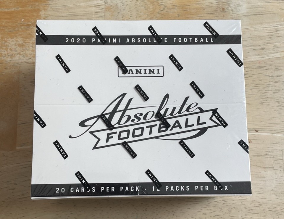 2020 Panini Absolute Football MASSIVE Factory Sealed Retail Cello Fat ...