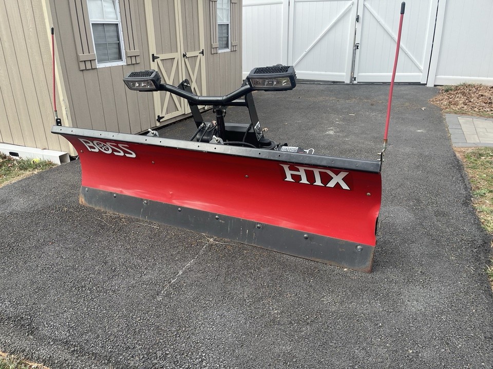 Boss Snow Plow HTX 7’6” POLY | eBay