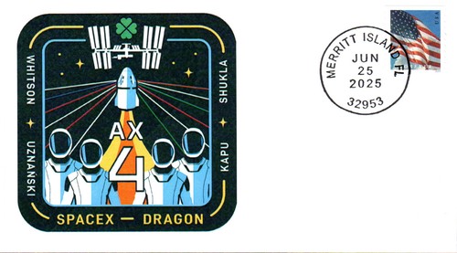 2025 Axiom-4 Ax-4 Mission Launch To The ISS Merritt Island 25 June ...