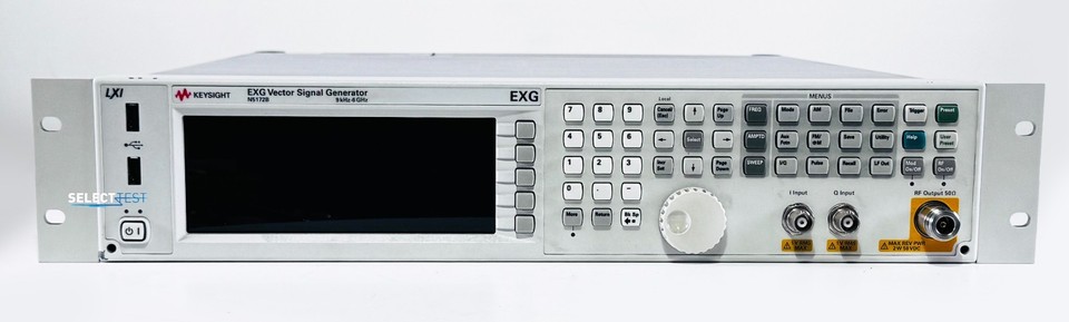 KEYSIGHT (AGILENT) N5172B EXG X-SERIES 6 GHz RF VECTOR SIGNAL GENERATOR ...
