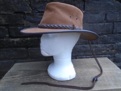 Genuine BC Collection, handmade Australian leather cowboy / bushman's ...