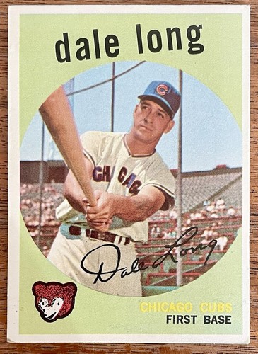 1959 Topps #414 Dale Long | Chicago Cubs | VGEX | eBay