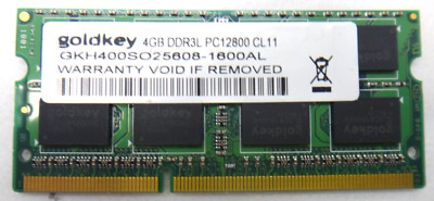 Genuine Goldkey 4GB DDR3L PC12800 CL11 GKH400SO25608-1600AL | eBay