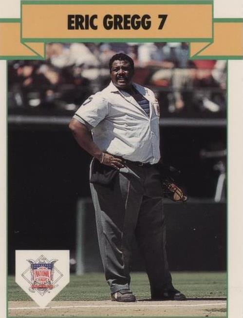 1990 T&M Umpires - Eric Gregg #31 (RC) for sale online | eBay