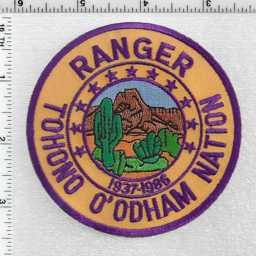 Tohono O'Odham Nation Ranger (Arizona - Tribal) 1st Issue Shoulder ...