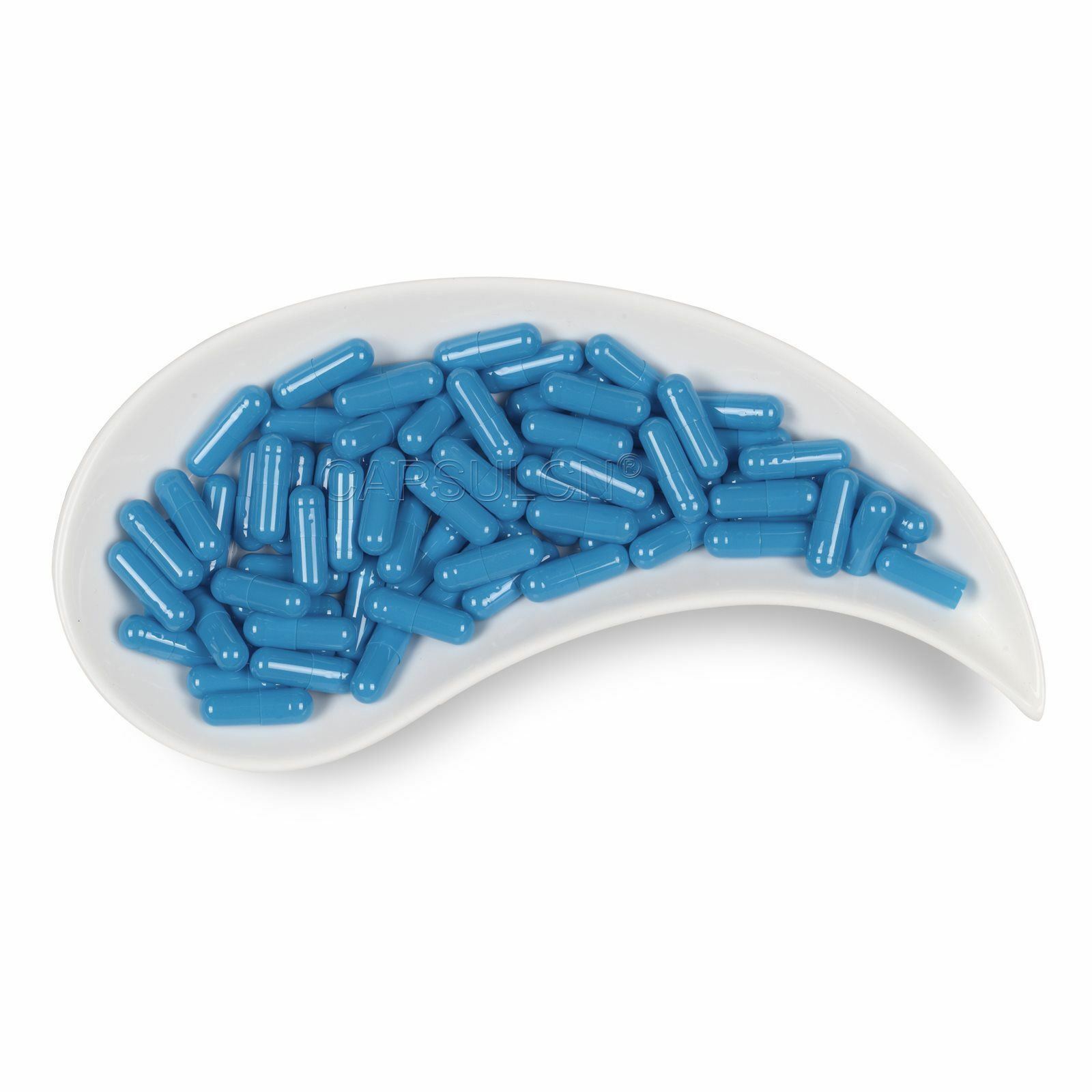 Empty Hard Gelatin Capsule Size 0 Blue/Blue x 1,000 Kosher & Halal ...