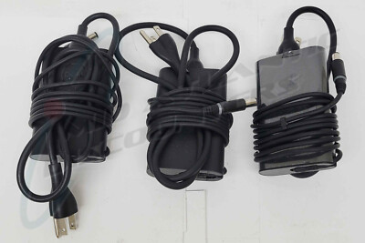 Lot of 3 Genuine Dell LA65NM130 65W AC Adapter 19.5v 3.34A | eBay