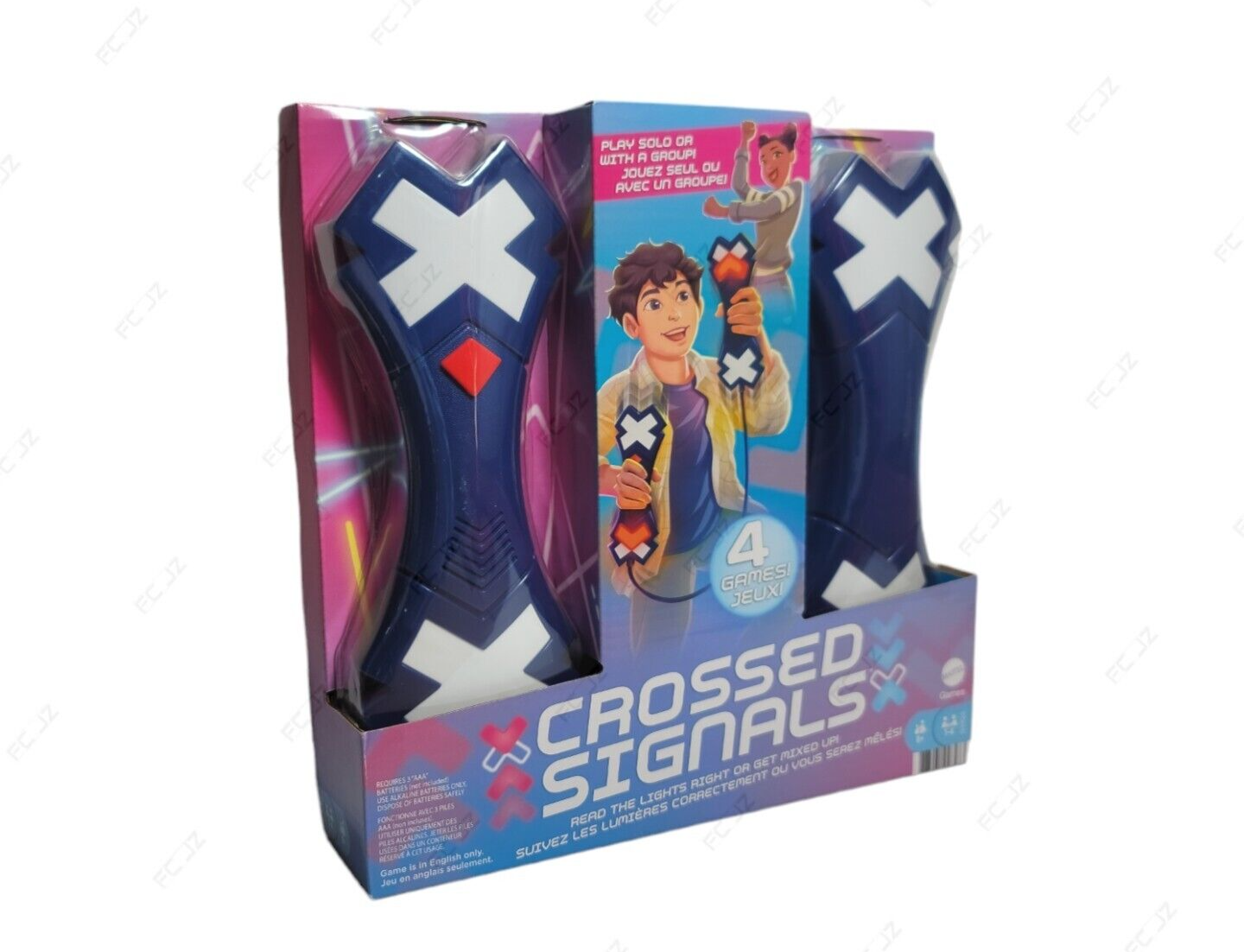 Mattel Games Crossed Signals Game for Kids & Adults, 1-4 Players - NEW ...