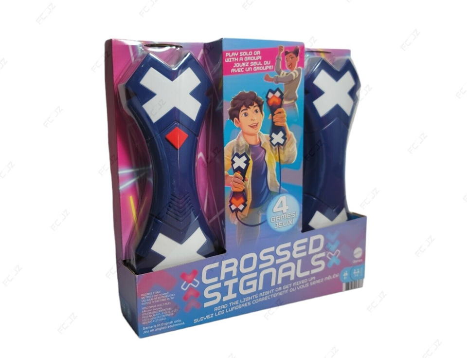 Mattel Games Crossed Signals Game for Kids & Adults, 1-4 Players - NEW ...