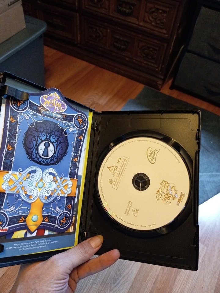 SOFIA the First: the Secret Library (DVD, 2015) WITH SLIPCOVER ...