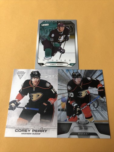 Corey Perry Anaheim Ducks 3 Card Lot Victory Rookie | eBay