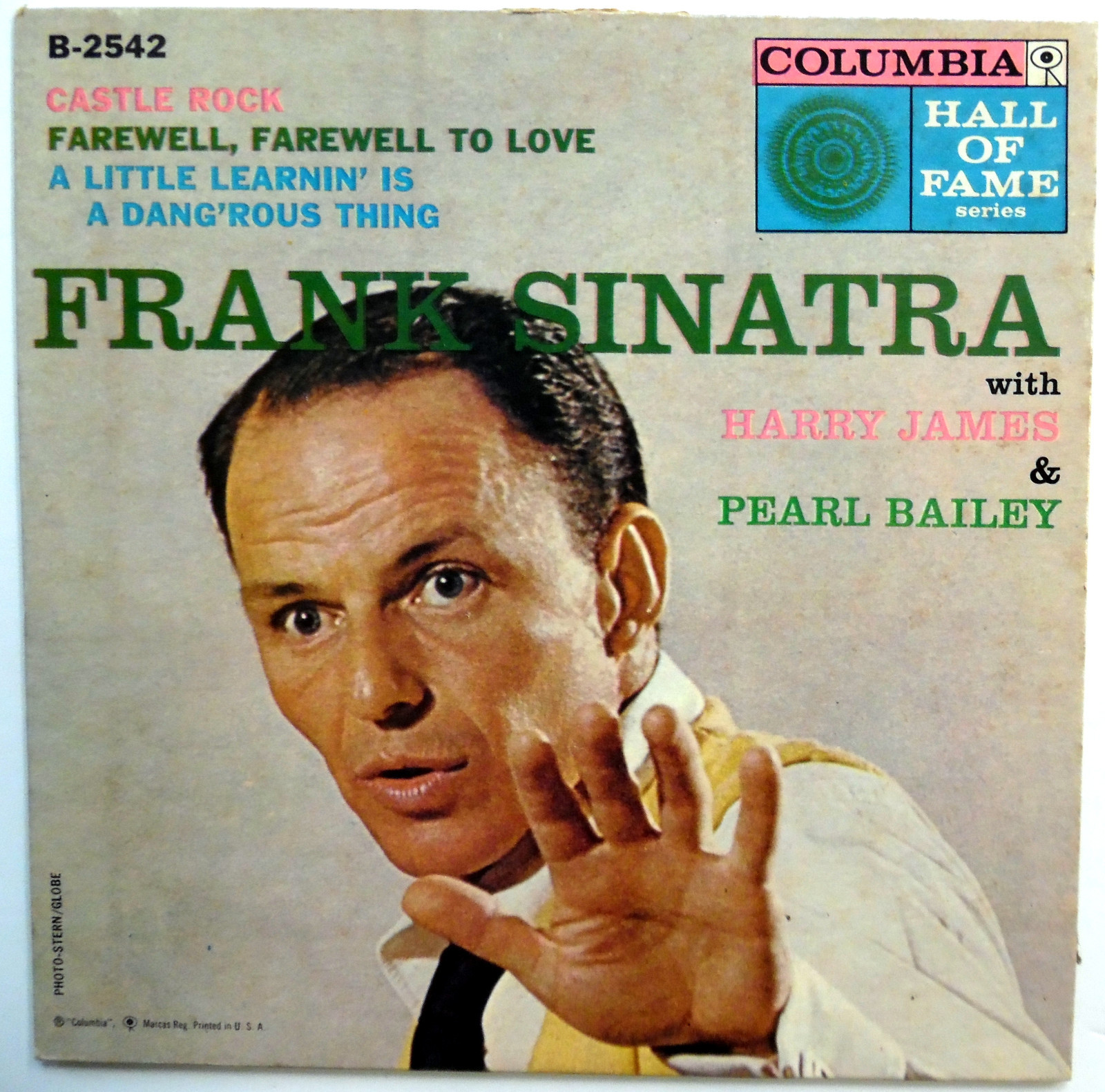 FRANK SINATRA / PEARL BAILEY / HARRY JAMES 45 EP Castle Rock VG++ Pop ...