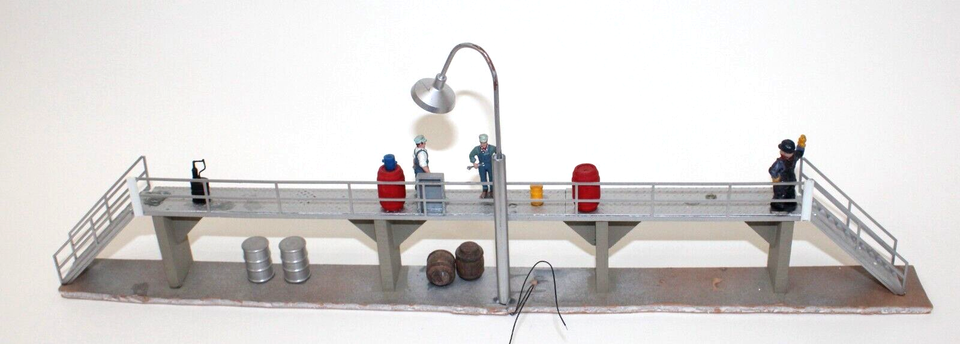 Pair of O Scale Locomotive Service/ Maintenance Platforms Scratch Built ...