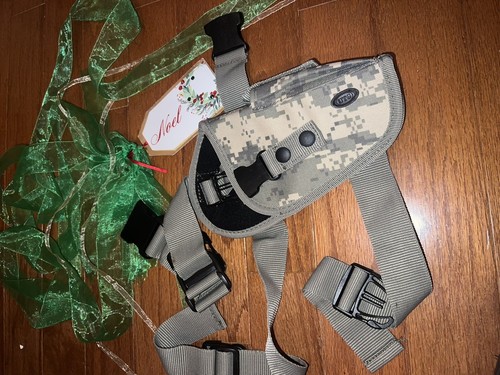 Tactical Pistol Holster Universal Military Magazine Waist Belt Hand w ...
