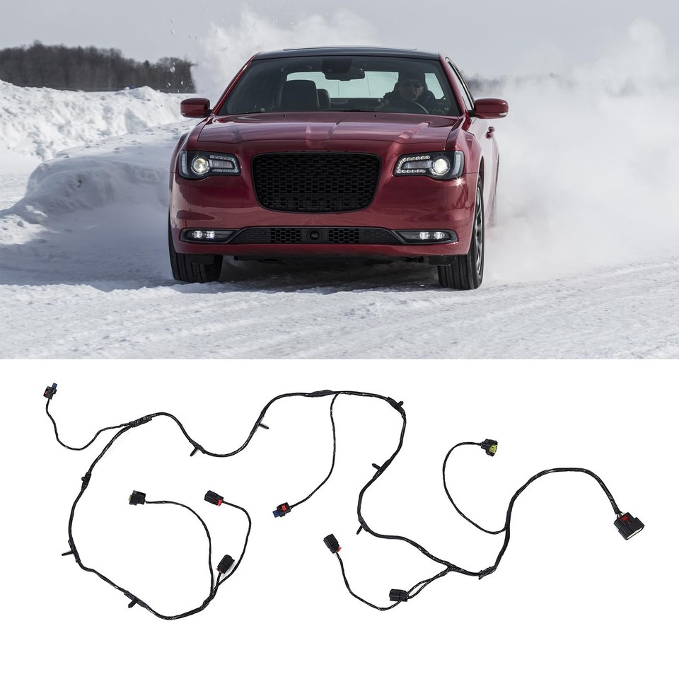 Front Bumper Parking Wiring Harness, 68216116AB Heat Parking Sensor ...