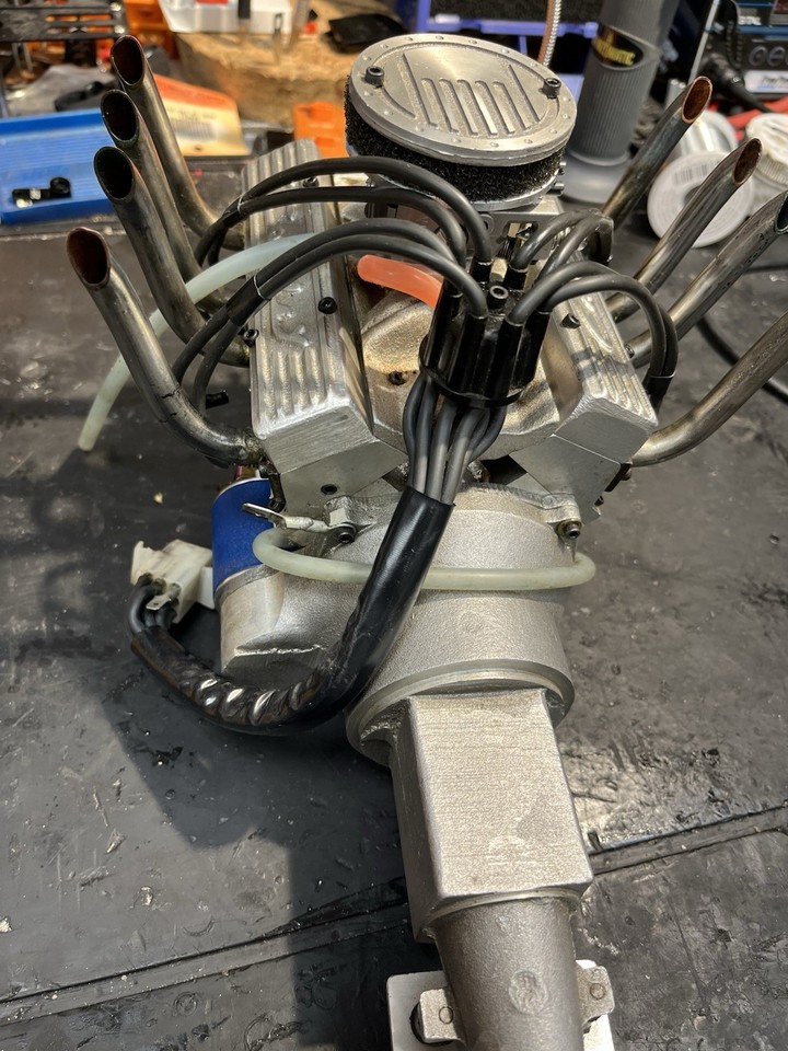 Conley 1/4 Scale V8 Nitro Engine | eBay