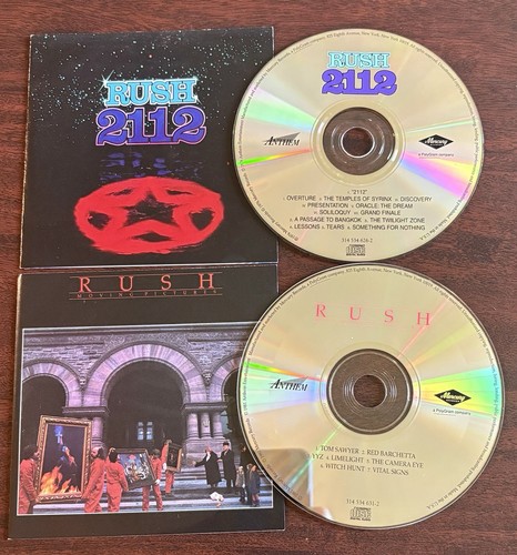 RUSH MUSIC CD COLLECTION GREAT USED CONDITION 2 CDS TOTAL | eBay