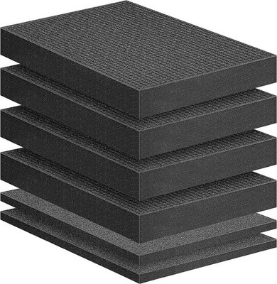 6 Pcs Pick Apart Foam Insert 2 Sizes Pick and Pluck Foam Pluck Cube ...