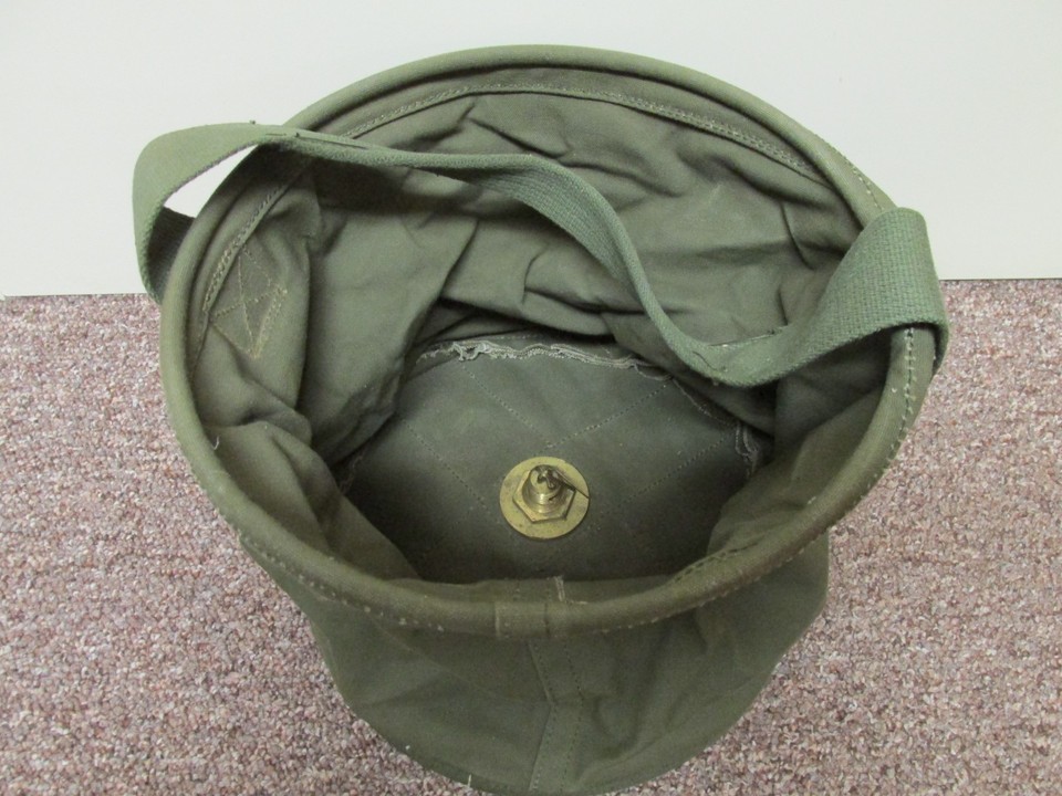 Vintage US Army Portable Shower Pail - Collapsible | eBay