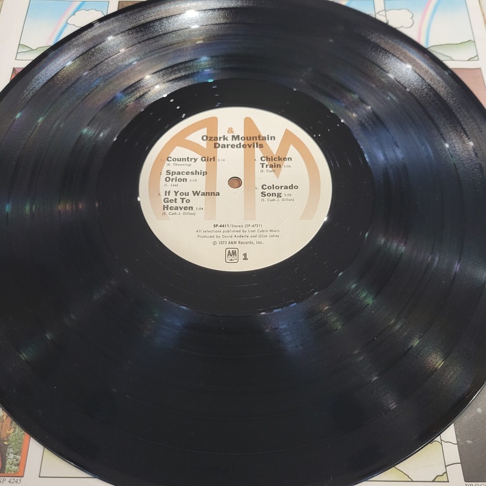 The Ozark Mountain Daredevils - Self Titled Debut Vinyl LP - 1973 - A&M ...