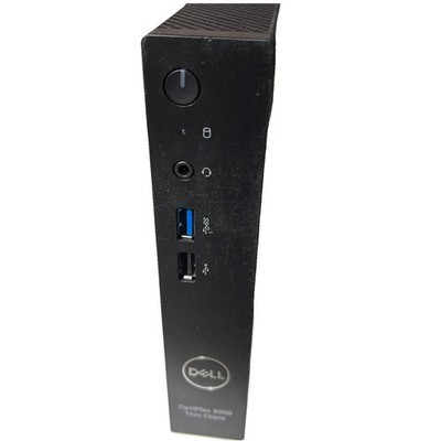 D15U Dell OptiPlex 3000 Thin Client, 16GB RAM, 29GB eMMC W/ AC Adapter ...