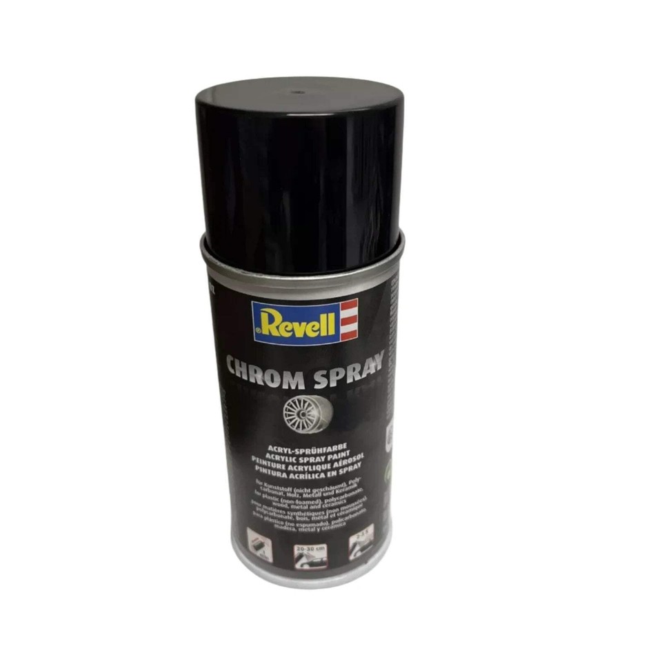 Revell Chrome Spray Paint 150ml Can | eBay