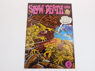 Slow Death #5 VF/NM 9.0 Underground Comic - Richard Corben Rand Holmes ...
