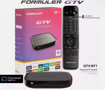 Formuler GTV 4K Ultra HD Media Streamer, Android TV, NAS Streamer, Voice Control | eBay