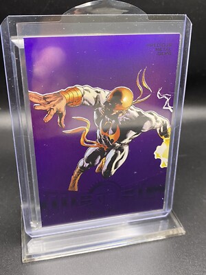 2024 Marvel Avengers Metal IRON FIST Retro Precious Gems Purple #5/5 | eBay
