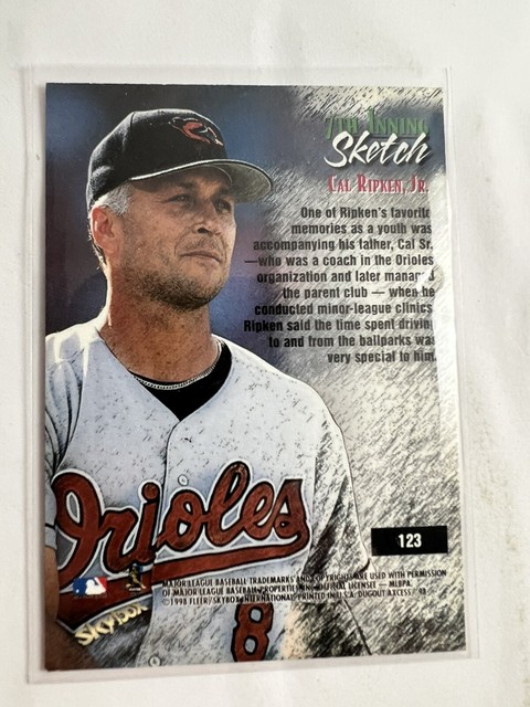 1998 Skybox Dugout Axcess - #123 Cal Ripken, Jr. for sale online | eBay