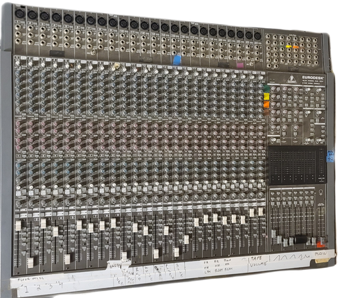 Behringer Eurodesk MX8000 and Power Supply 400 Watt Not Tested - Powers ...