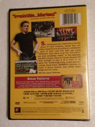The Full Monty (DVD, 1999, Widescreen) Mark Addy (Still Standing TV ...