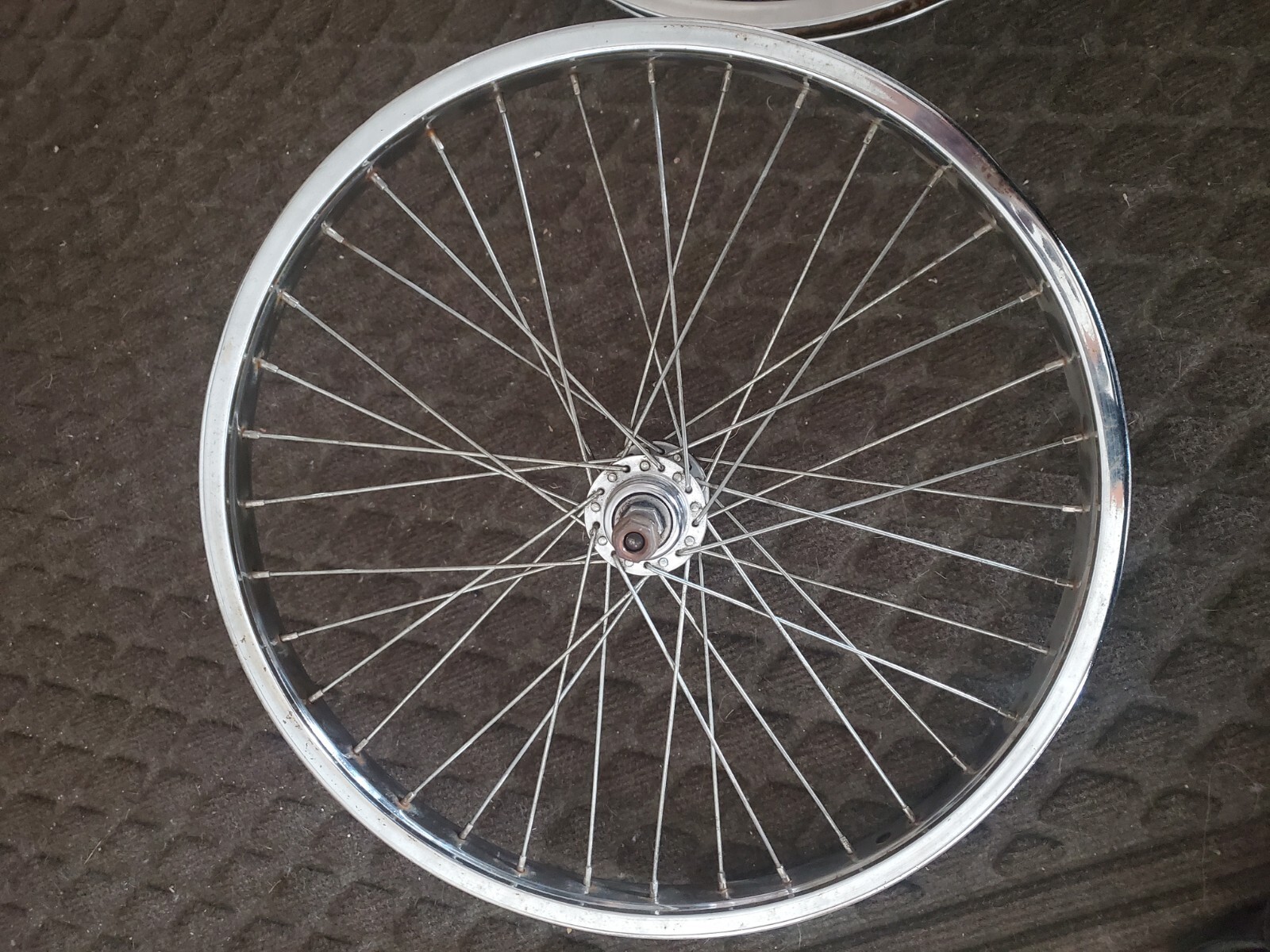 VINTAGE OLD SCHOOL BMX RIMS w JOYTECH HUBS | eBay