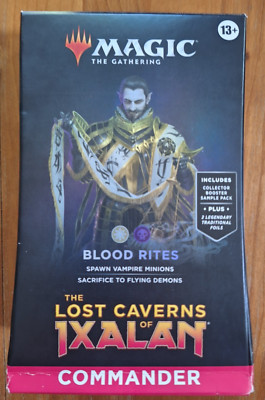 Blood Rites MTG Commander Deck Sealed Lost Caverns of Ixalan Magic the ...
