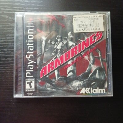 Armorines: Project S.W.A.R.M - PS1 - CIB | eBay