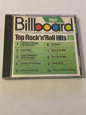 Billboard Top Rock And Roll Hits: 1968 - Audio CD By Various Artists ...