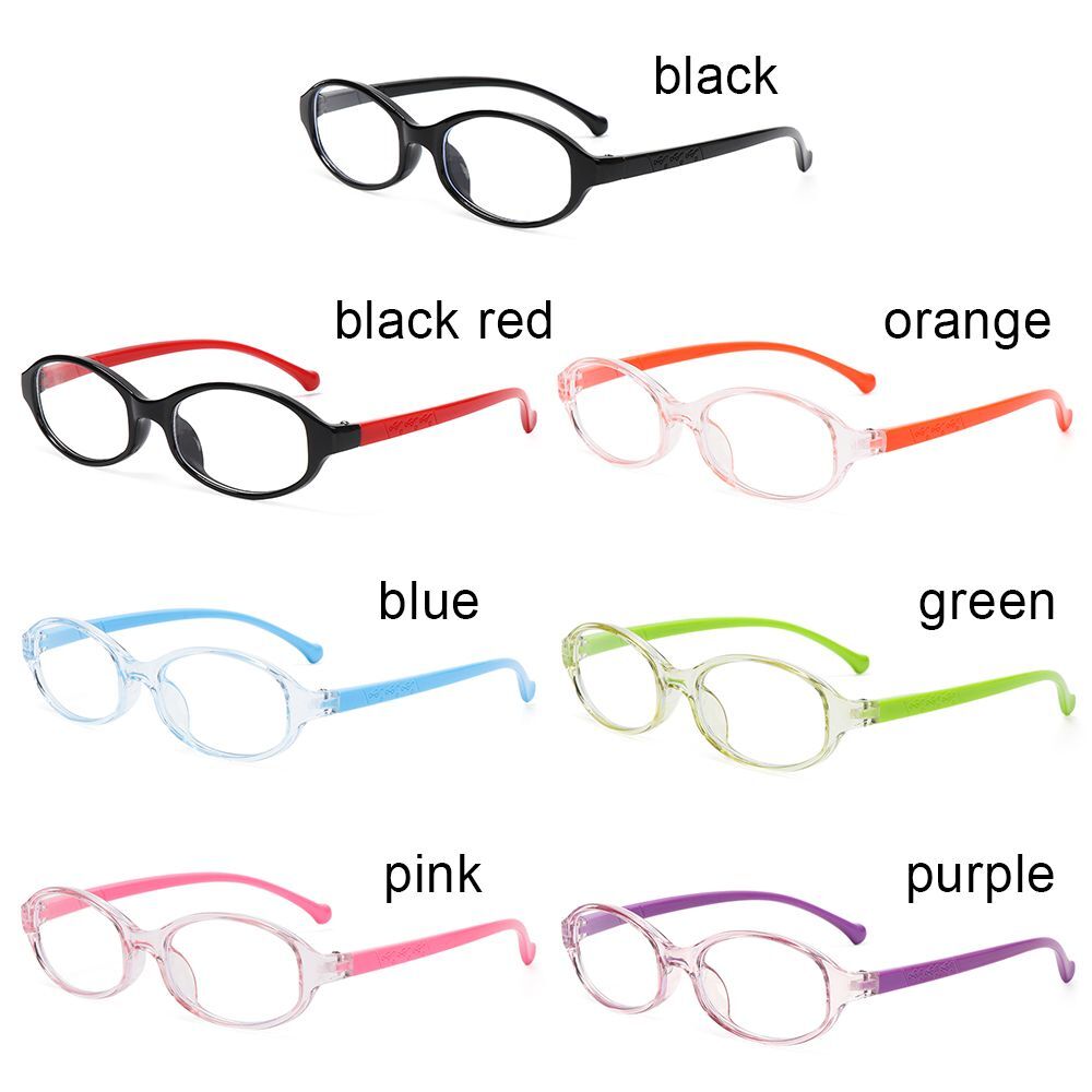 Blue Light Glasses Computer Goggles Ellipse Kids Glasses Children ...