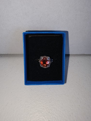 Red Labradorite Rhodium Over Sterling Silver Ring 3.59 CTW Size 10 | eBay