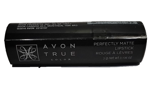 Avon True Color Perfectly Matte Lipstick -"Red Supreme" Sealed S | eBay