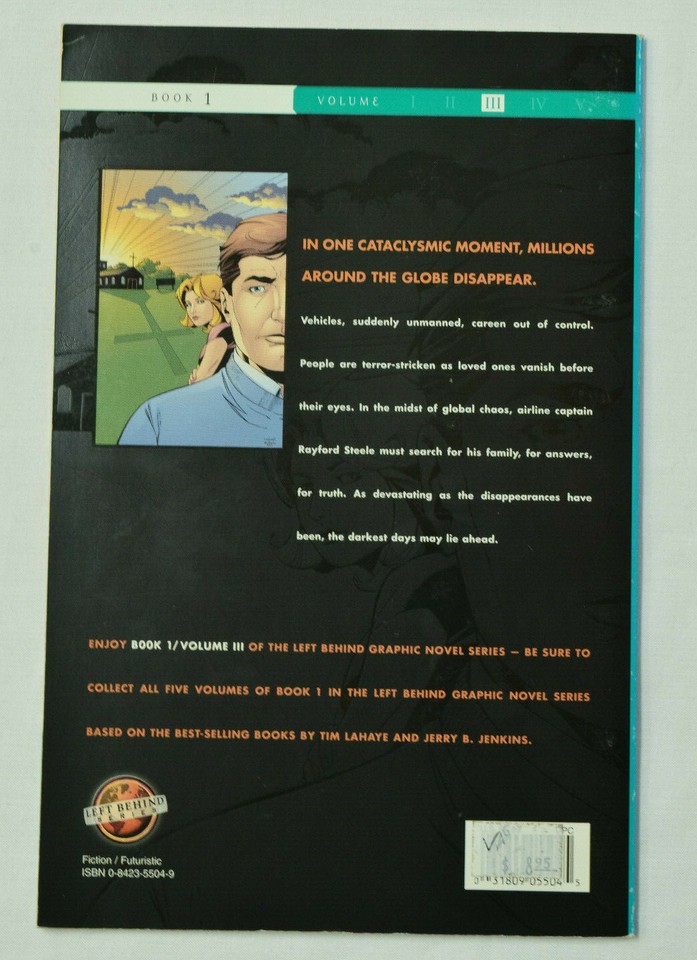 Left Behind Book 1 Volume 3 Graphic Novel Comic Tim LaHaye Jerry ...