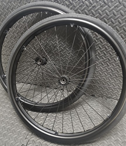 New Set Quick Release TiLite Pneumatic Shadow Wheels, 24" for TiLite ...