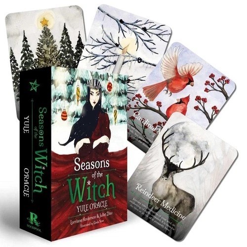 Seasons of the Witch: Yule Oracle - 44 gilded cards & 136-page book ...