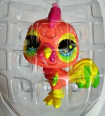 Littlest Pet Shop LPS 212 G7 Black Light Pet Rooster | eBay