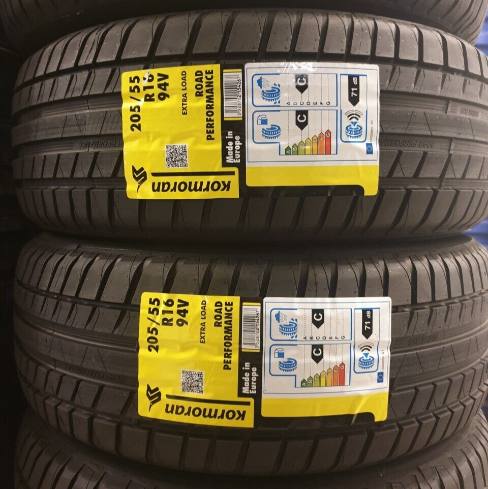 2X NEW CAR TYRES TAURUS BY MICHELIN 205/55/16 205 55 ZR16 91V UHP ...