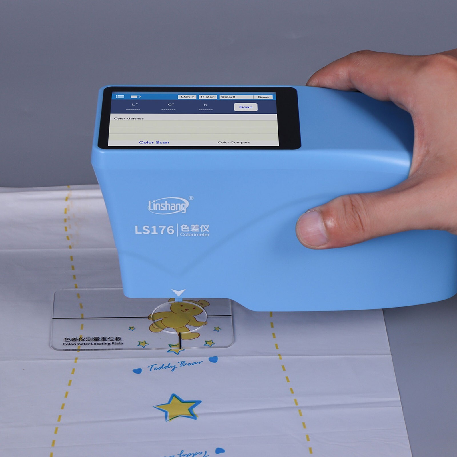 LS176 Spectrophotometer Colorimeter with 400~700nm spectral reflectance ...