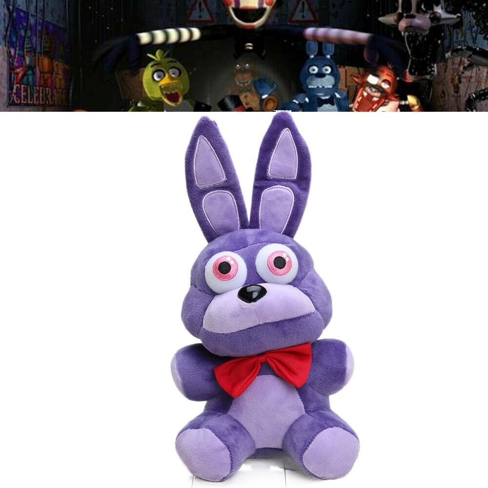 7" Purple Sanshee Bonnie FNAF Five Nights at Freddy's Rabbit Plush Doll ...