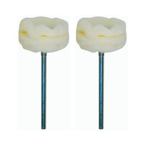 Polishing bit, felt, 22mm wheel, 2 pcs | eBay