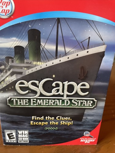 Escape The Emerald Star Win Mac CD-ROM Software New Sealed Game ...