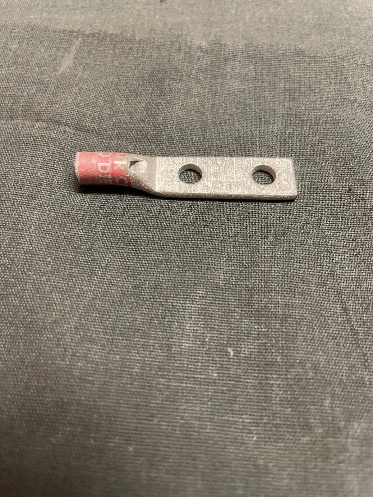 Burndy YA8CL2TC10 LUG, COMPRESSION, # 8 AWG, STRD, 2 HOLE, #10 STUD, 5/ ...