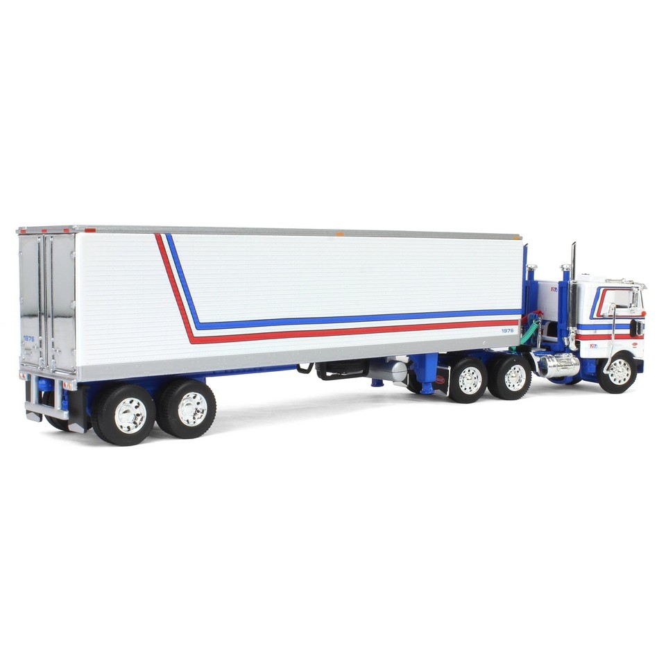 DCP 1/64 Peterbilt 352 CEO Reefer Trailer USA Bicentennial Patriot 69 ...
